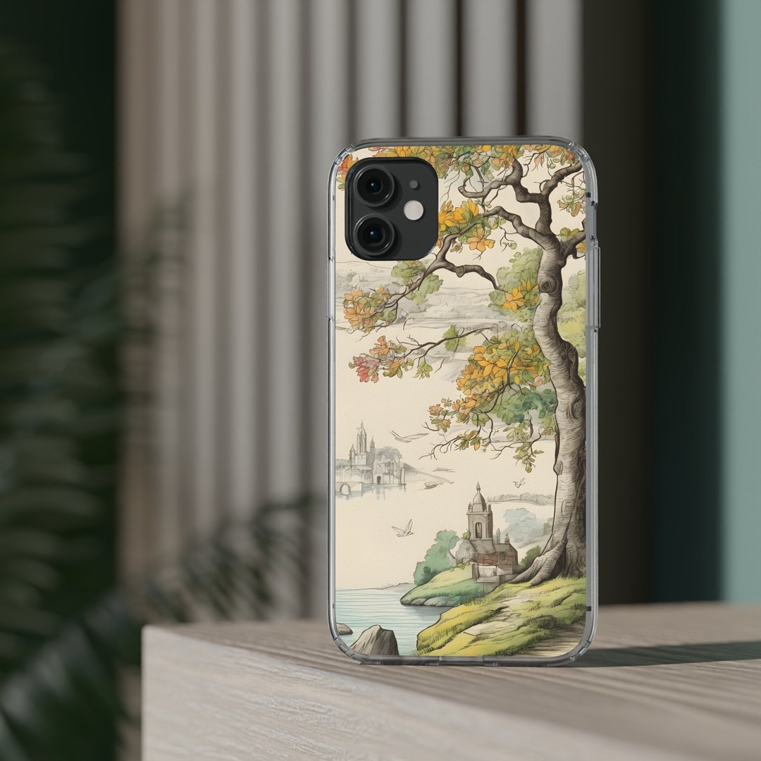 Phone Case Nature Drawing Van Gogh Style Beautiful Phone Case Art ...