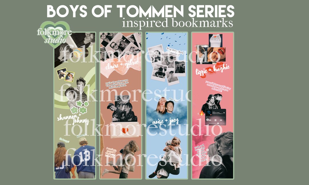 The Boys of Tommen Series Inspired Bookmarks | Binding Keeping 13 ...