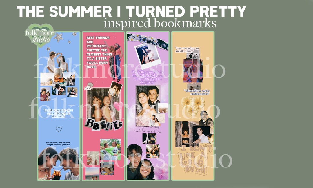 Tsitp Couples and Characters Inspired Bookmarks 6,5 X 2'' - Etsy