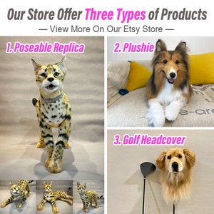 Realistic Rabbit Plush Clone Life Size Dog Plushie Personalize Dog Toy ...