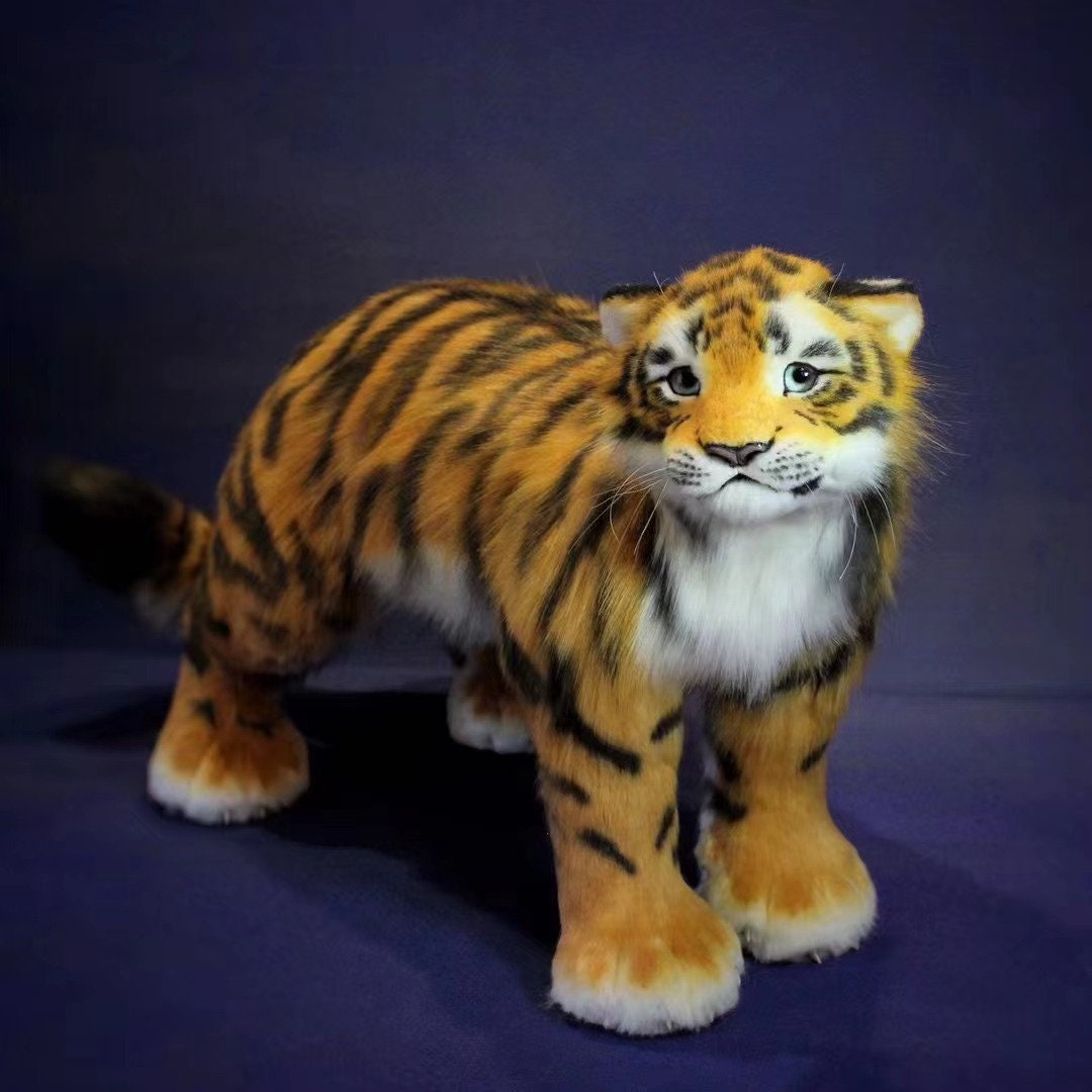 CUSTOM Realistic Life Size Tiger Replica Articulated Life Size Animal ...