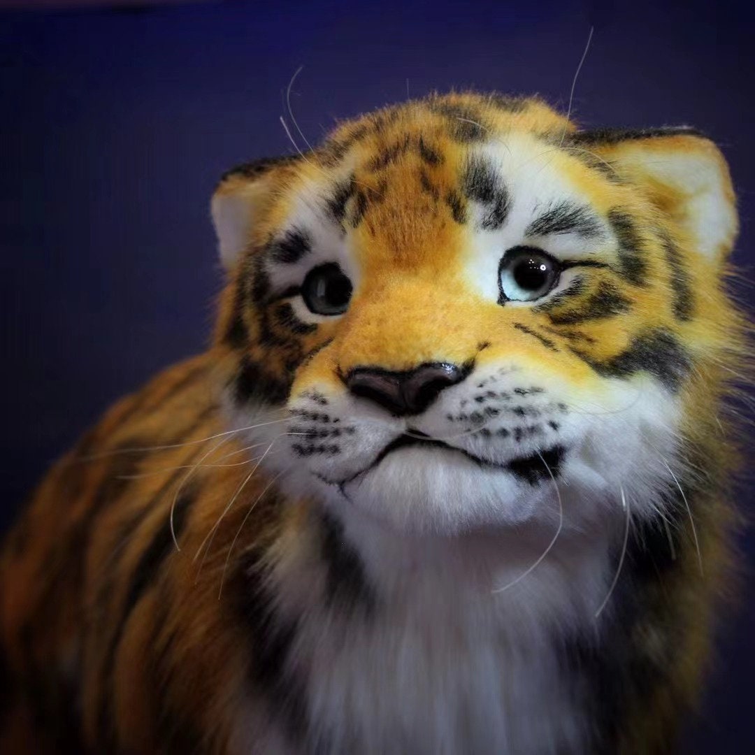 CUSTOM Realistic Life Size Tiger Replica Articulated Life Size Animal ...