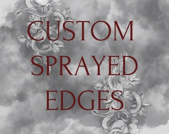ACOTAR Custom Sprayed Edges - Etsy