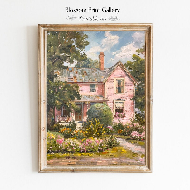 Pink Cottage Decor - Etsy