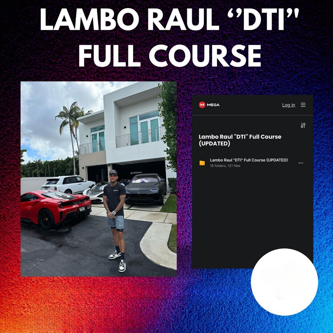 Day Trading Institution 2.0 Raul Gonzalez lambo Raul Full Course - Etsy ...