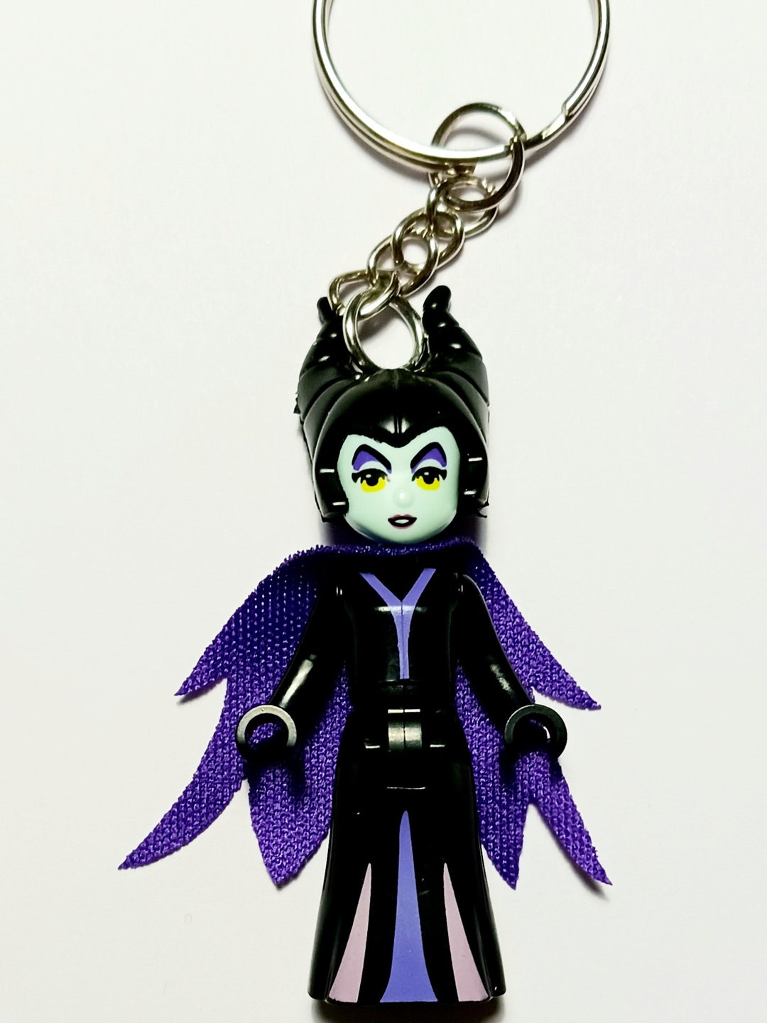 Maleficent Minifigure Keyring - Etsy