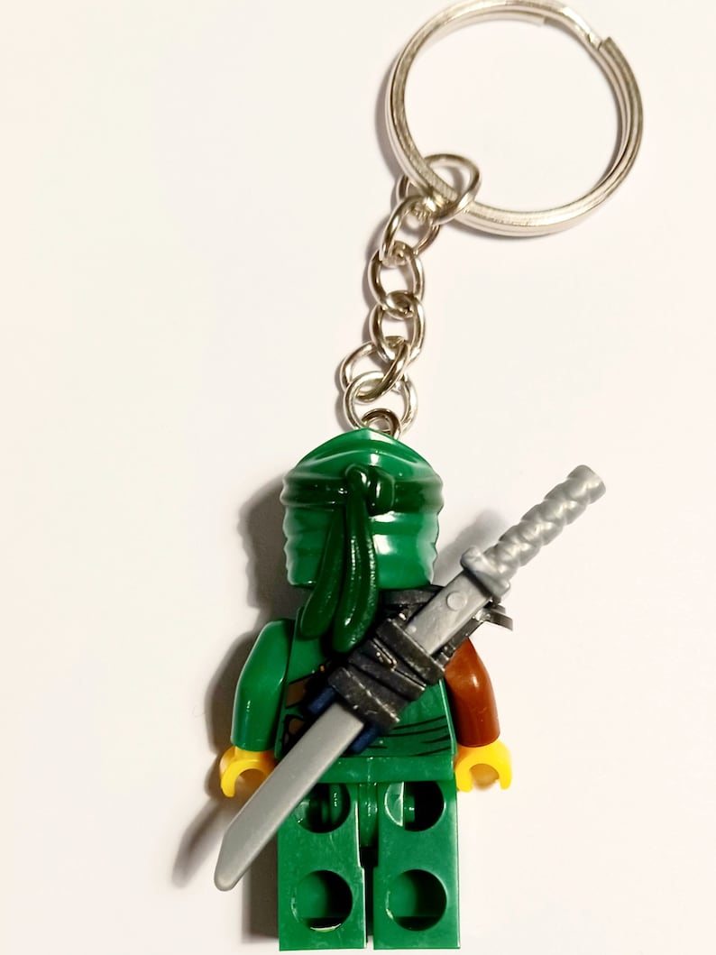 Lloyd Ninjago Legacy Minifigure Keychain - Etsy