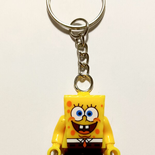 Spongebob Keychain - Etsy