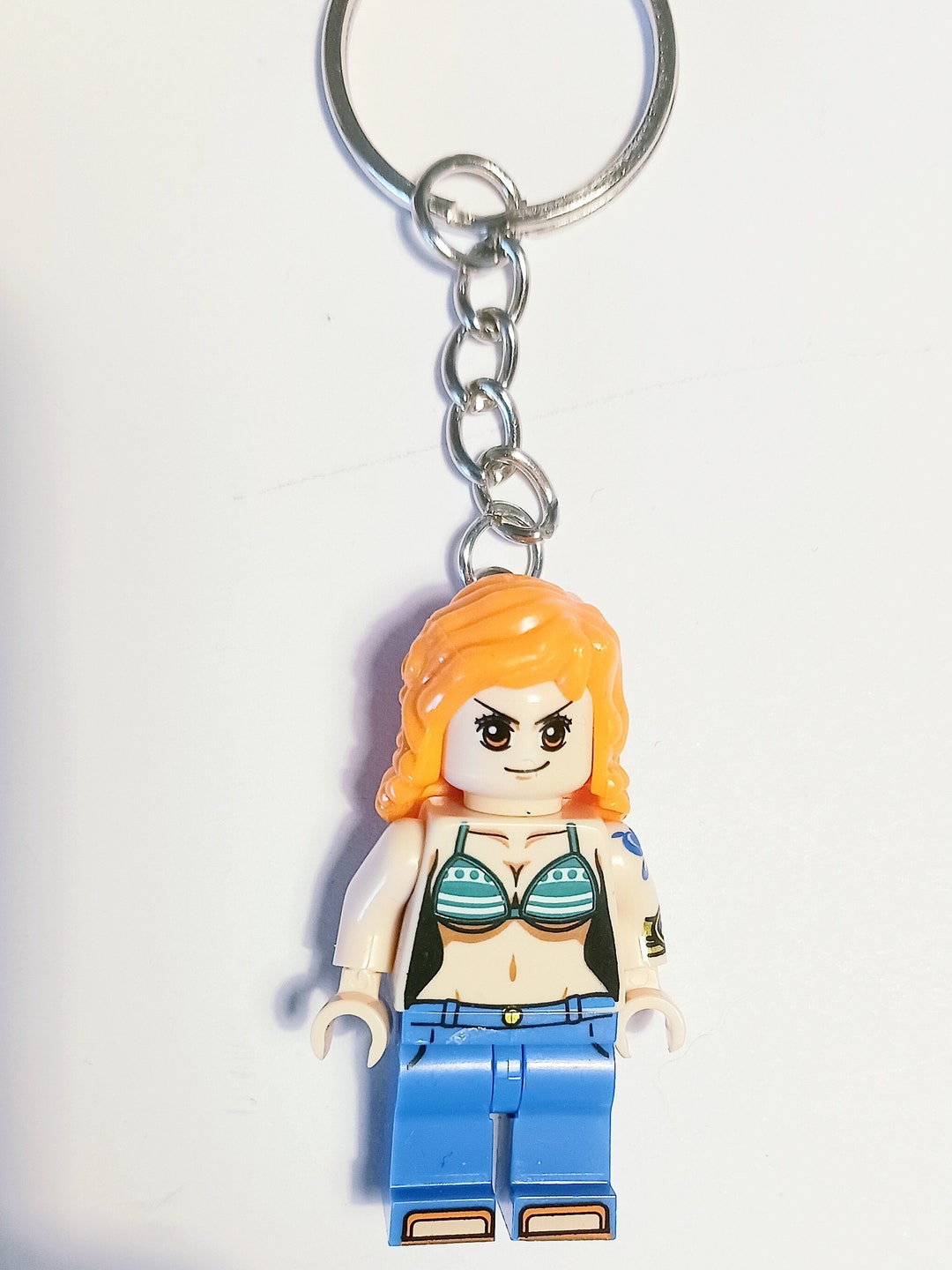 Nami Minifigure Keychain - Etsy