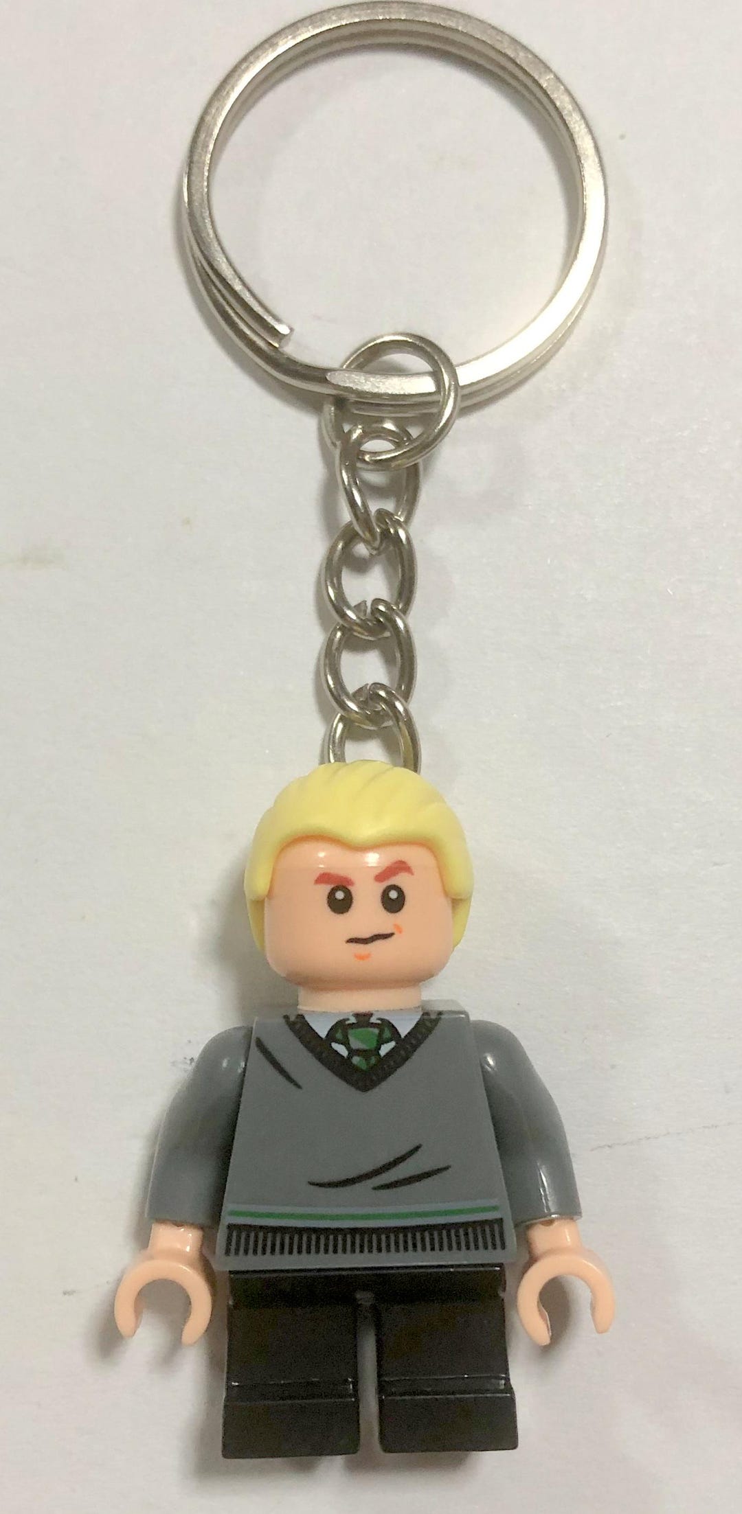 Draco Malfoy Slytherin Minifigure Keychain/ Earring - Etsy