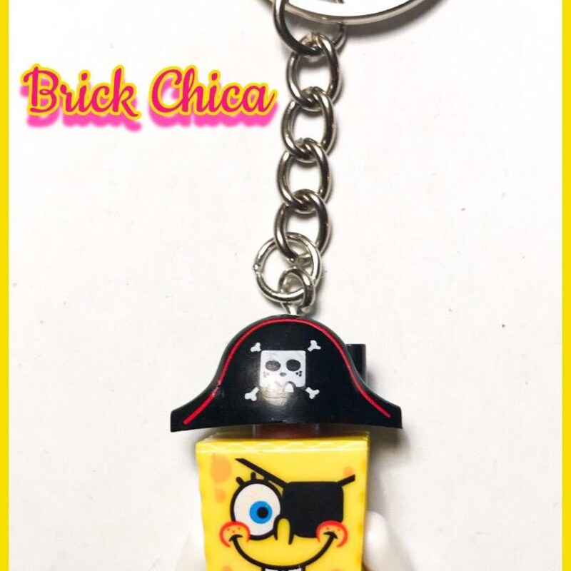 Spongebob Keychain - Etsy