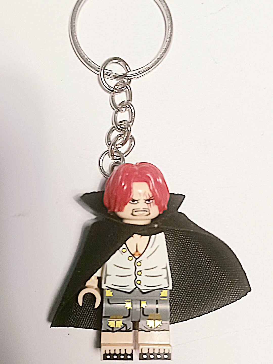 Shanks Minifigure Keychain - Etsy