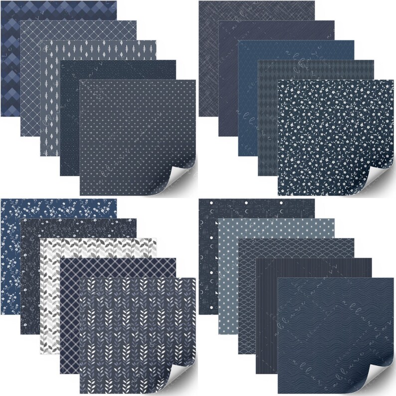 Winter Wonderland Bundle | 80 Seamless Patterns | High Resolution ...