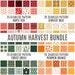 Autumn Harvest Bundle | 80 Seamless Patterns | High Resolution Digital ...