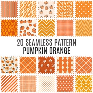 Autumn Harvest Bundle | 80 Seamless Patterns | High Resolution Digital ...