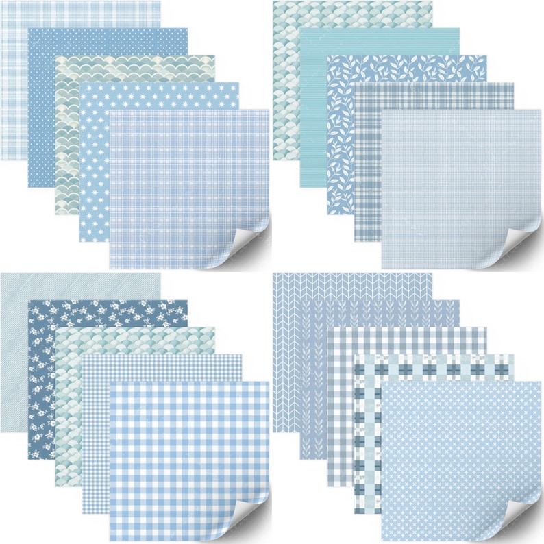 Winter Wonderland Bundle | 80 Seamless Patterns | High Resolution ...