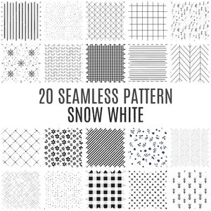 Winter Wonderland Bundle | 80 Seamless Patterns | High Resolution ...