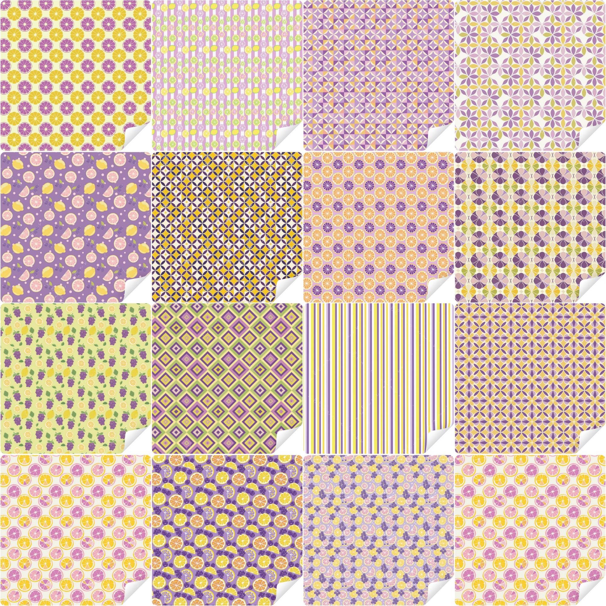 Sweet Candy Digital Paper Bundle | 100 Seamless Pastel Patterns ...