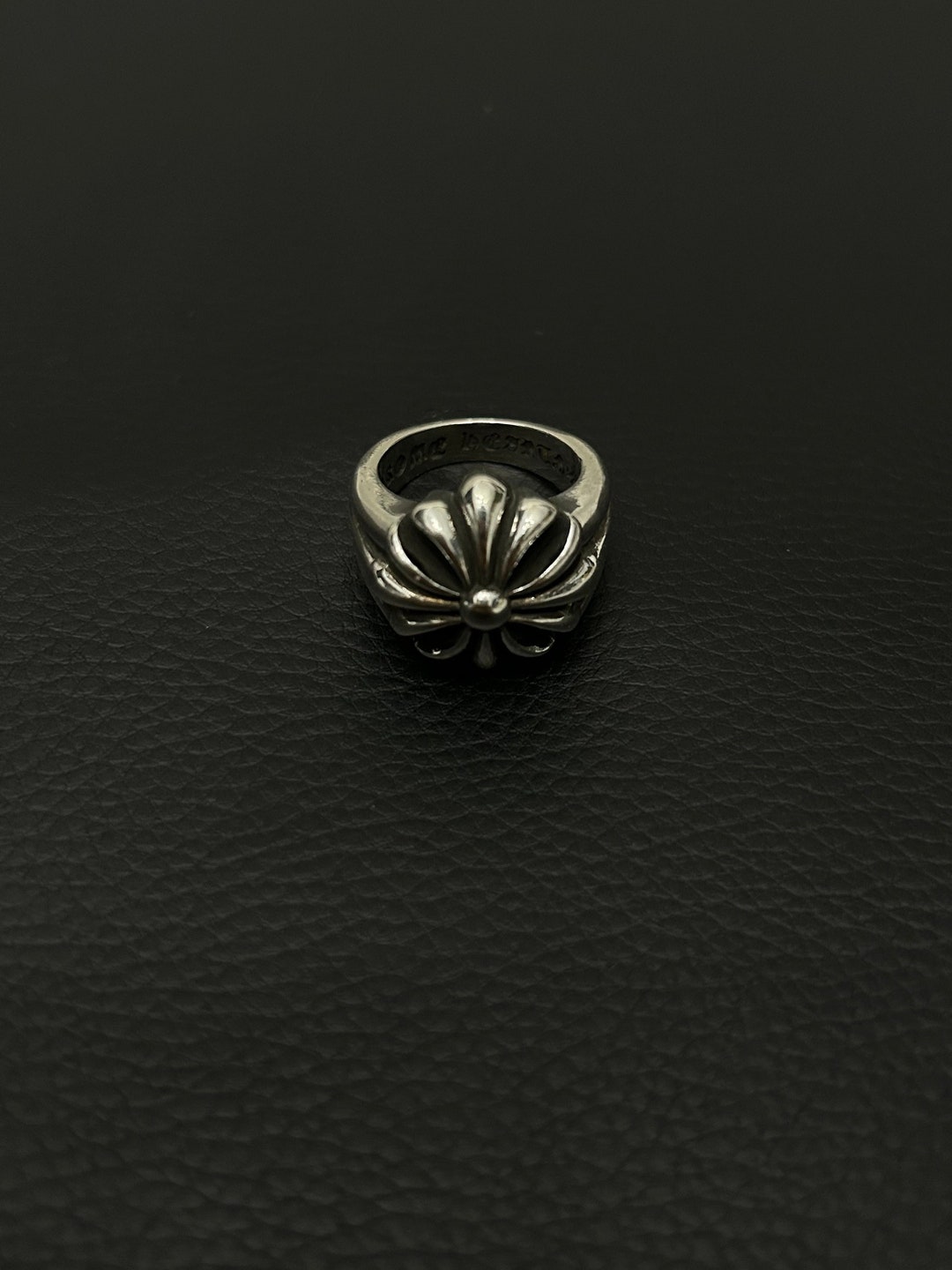 Chrome Hearts Style Ring,cross Flower Ring,chrome Hearts Ring,chrome ...