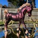 Breyer Custom Resculpt OOAK Unicorn on Fighting Stallion Mold Sealed in ...