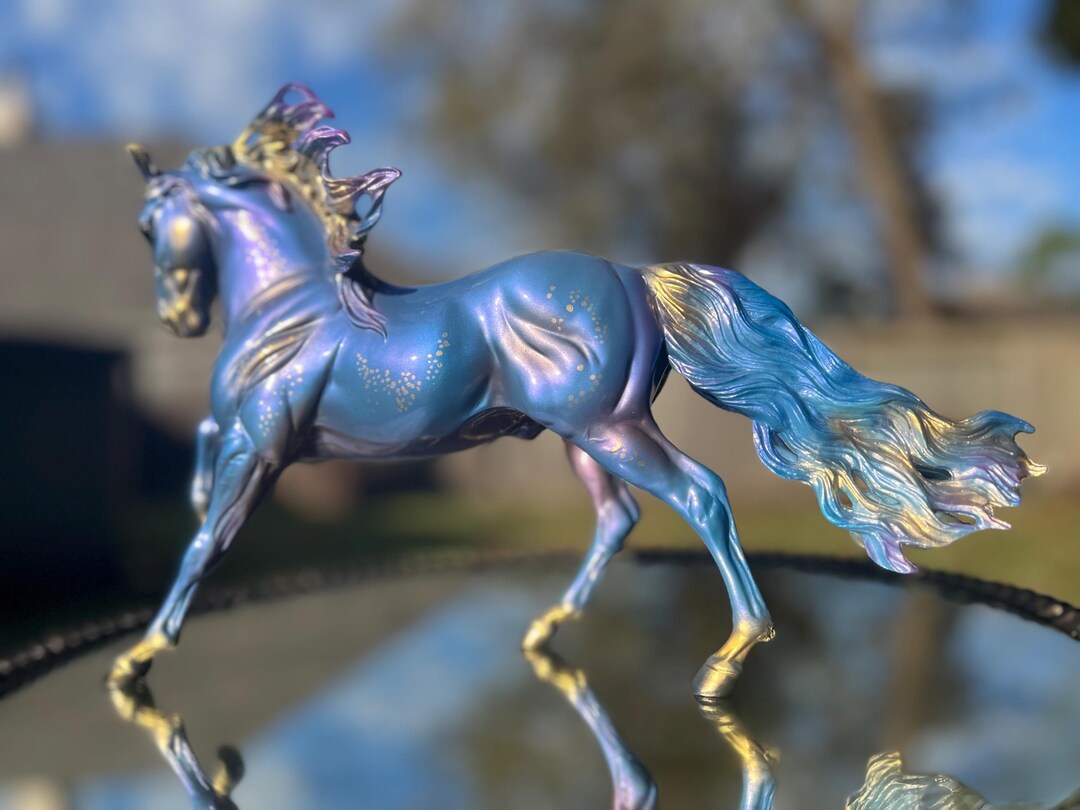 Breyer Courchevel 2024 Winter Decorator Andalusion Stallion Mold ...