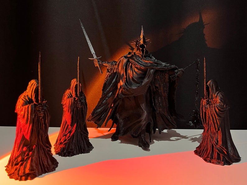Witch King Angmar - Lord of the Rings Hard Plastic Model - Etsy