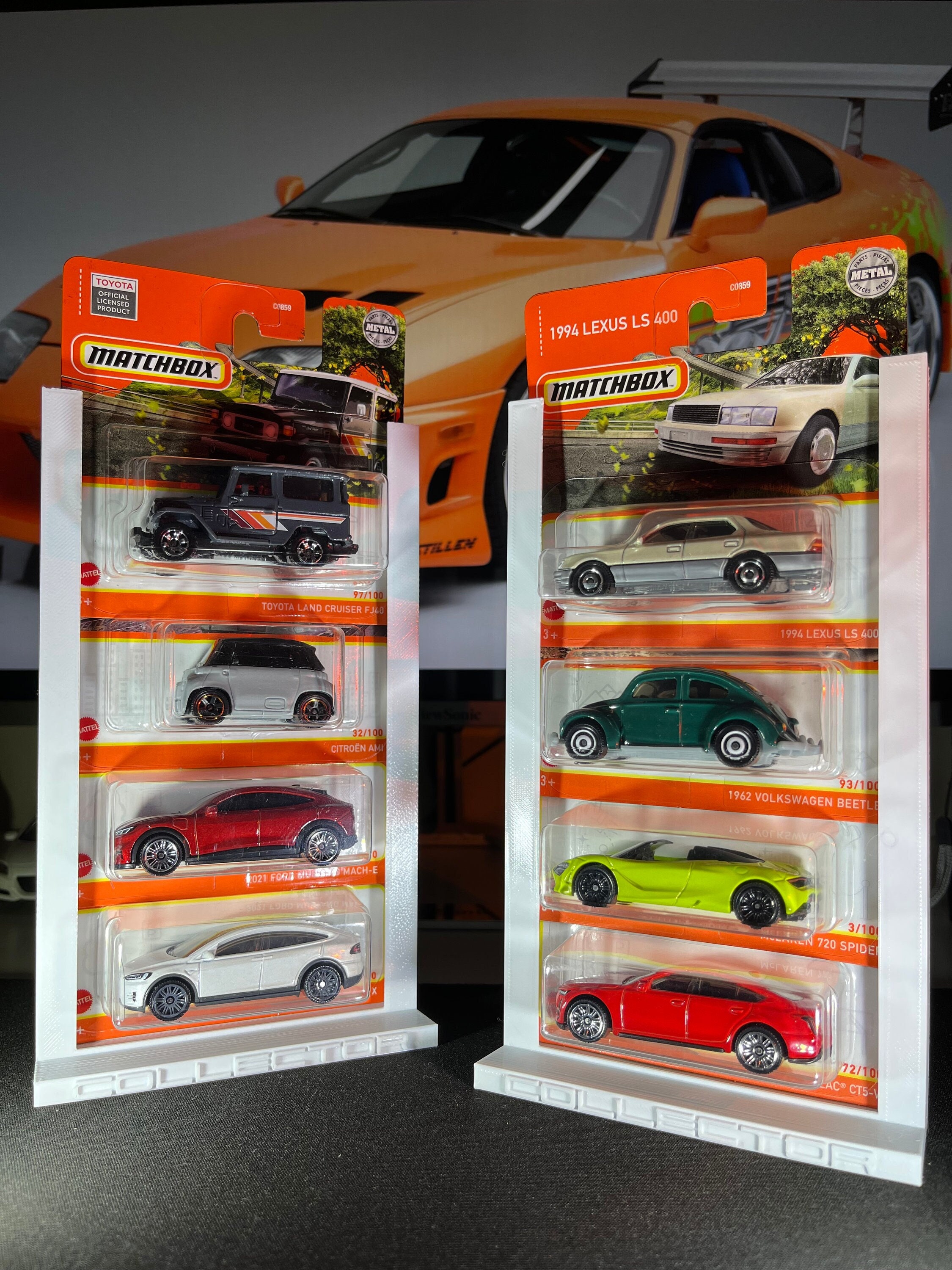 Hot Wheels - Vertical Stand - STL / No Support Needed - Etsy