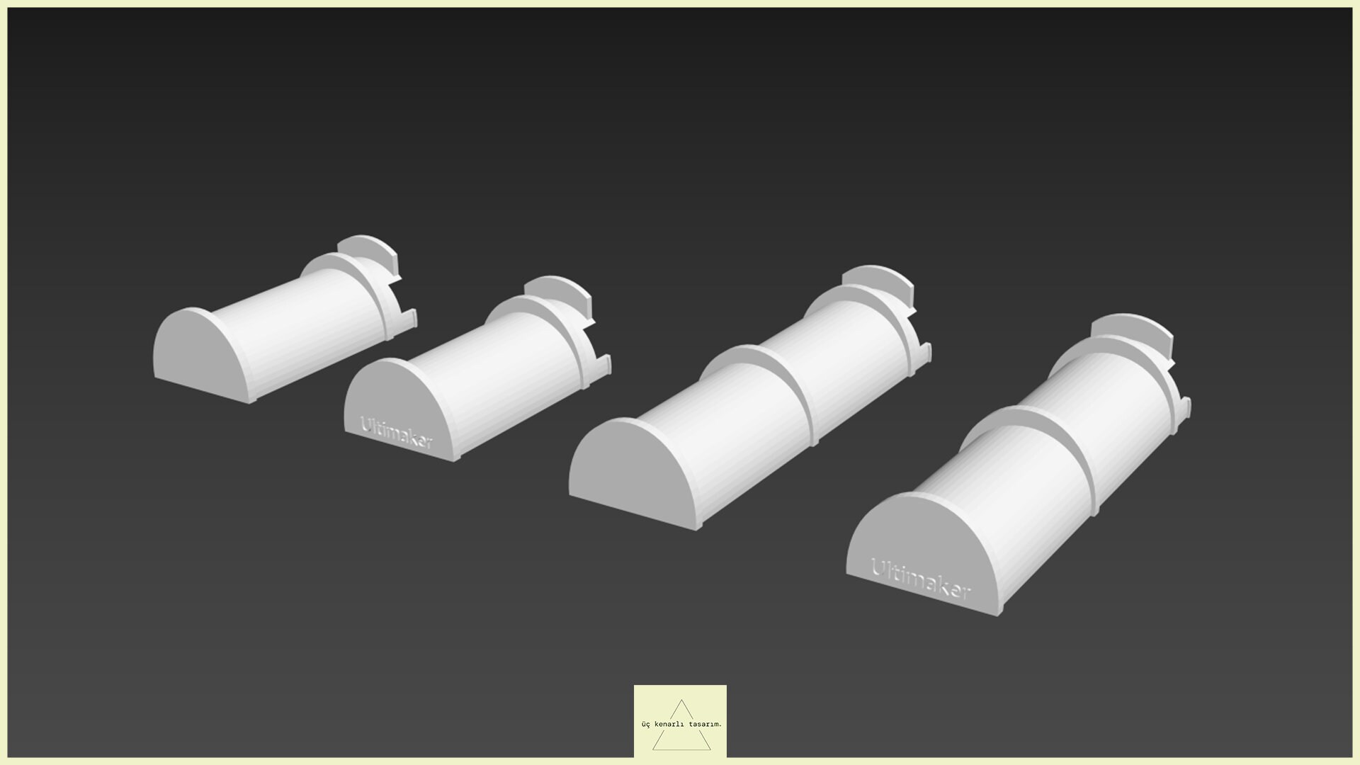 Ultimaker Filament Holder - STL Downloadable - (dual and Single ...