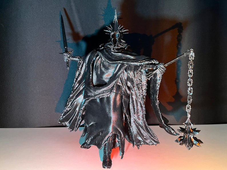Witch King Angmar - Lord of the Rings Hard Plastic Model - Etsy