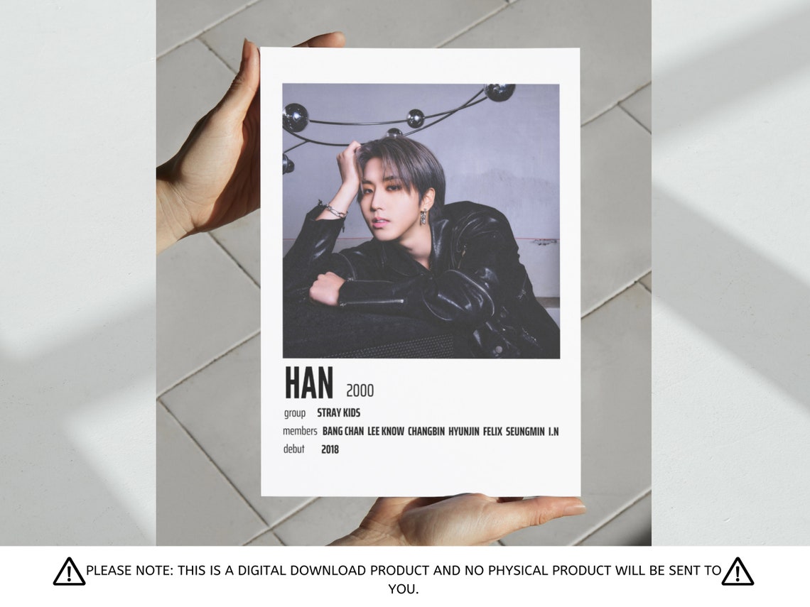 Stray Kids Album Style Wall Art Poster Prints Customisable Canva ...
