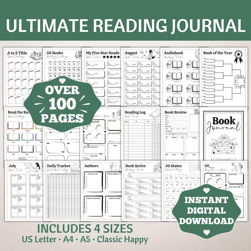 Reading Challenges for 2026 - Etsy