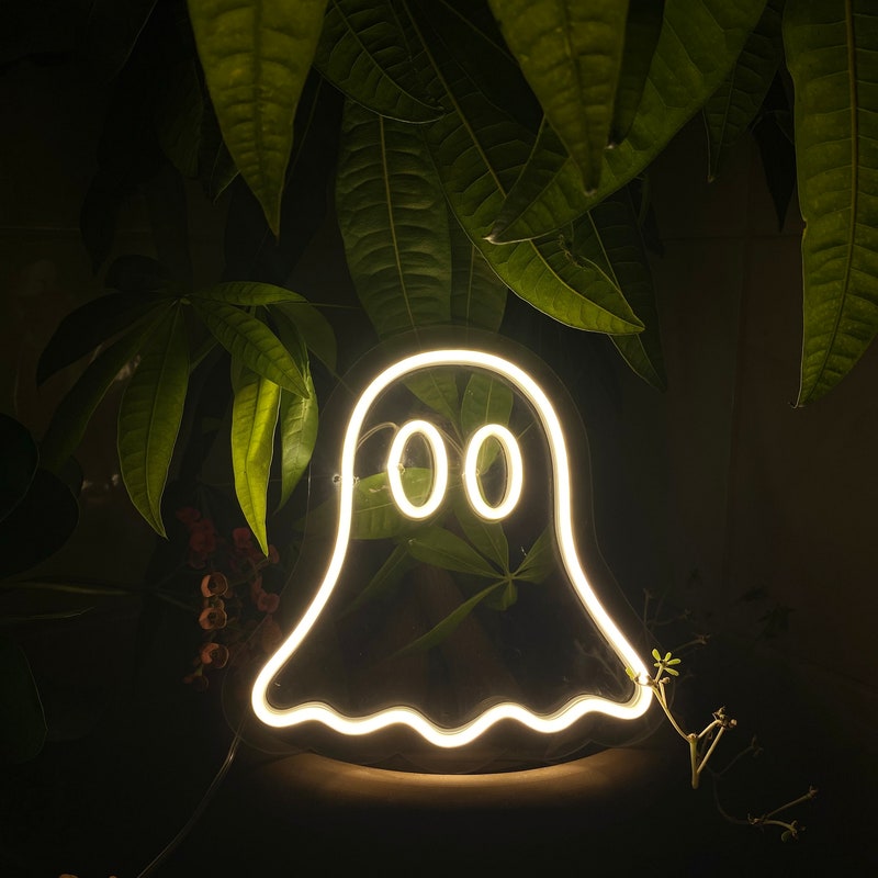 Halloween Lighted Sign - Etsy
