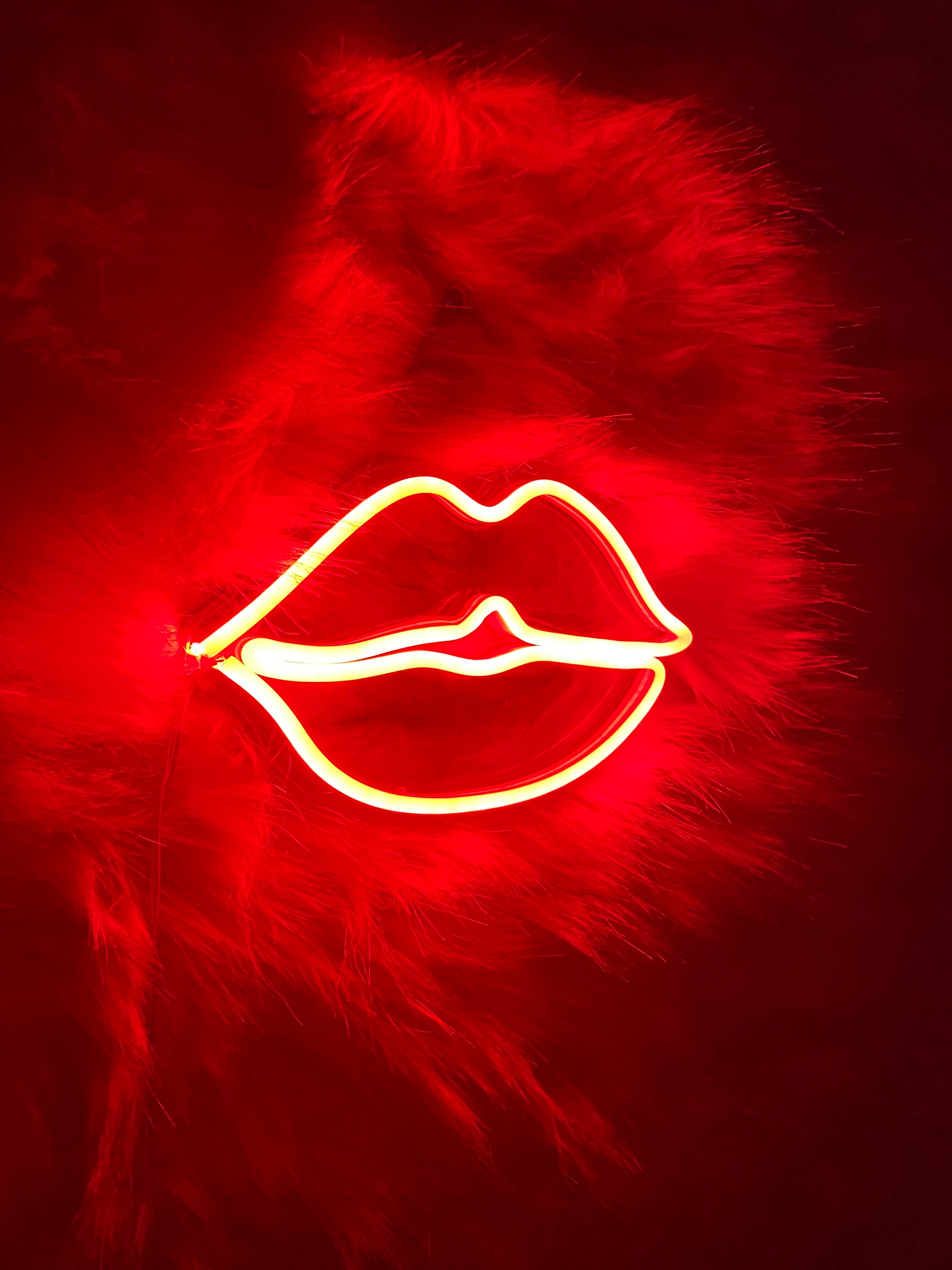 Light Lips Neon Lips Neon Sign Custom Neon LED Neon Light - Etsy