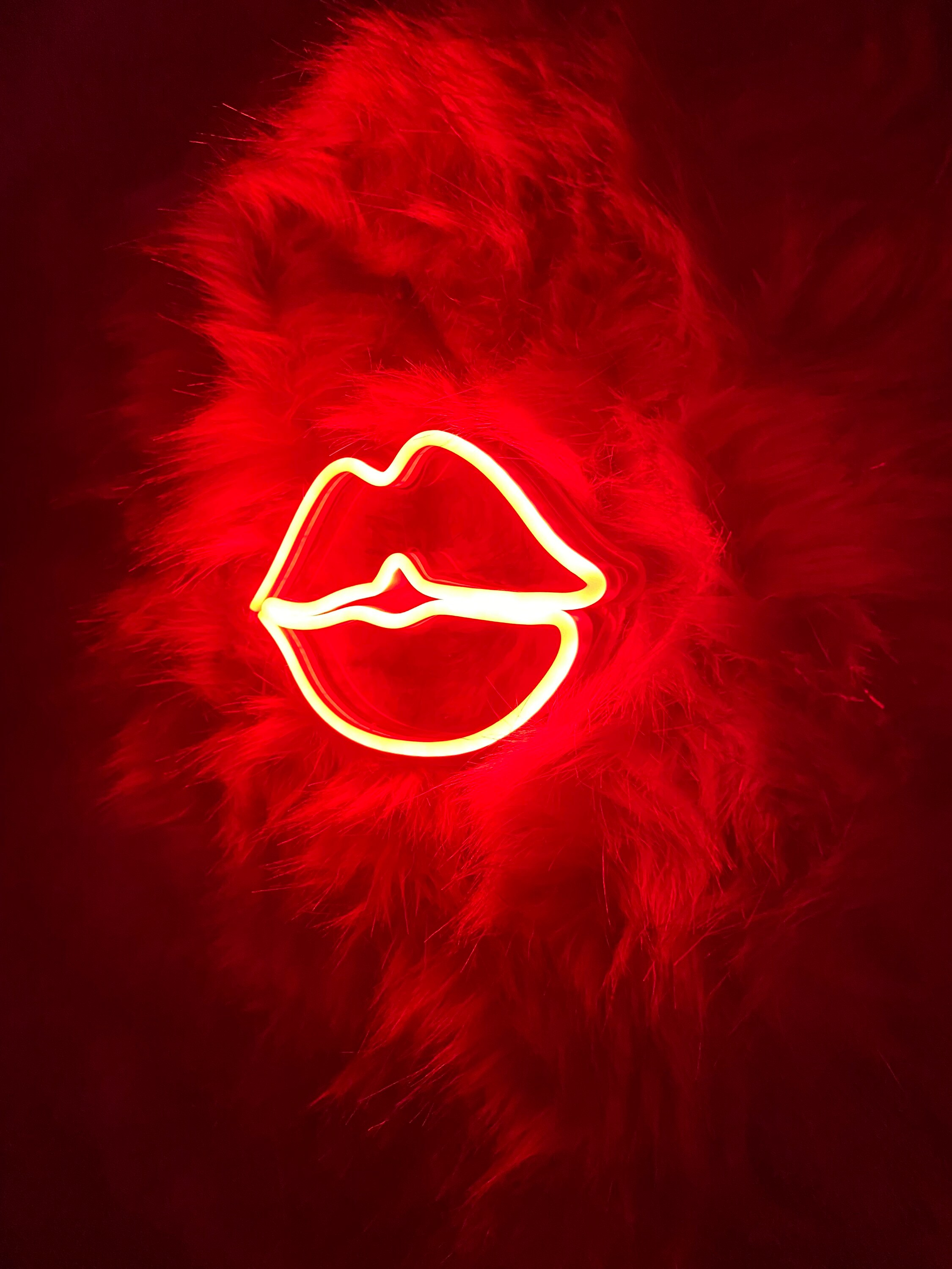 Light Lips Neon Lips Neon Sign Custom Neon LED Neon Light - Etsy