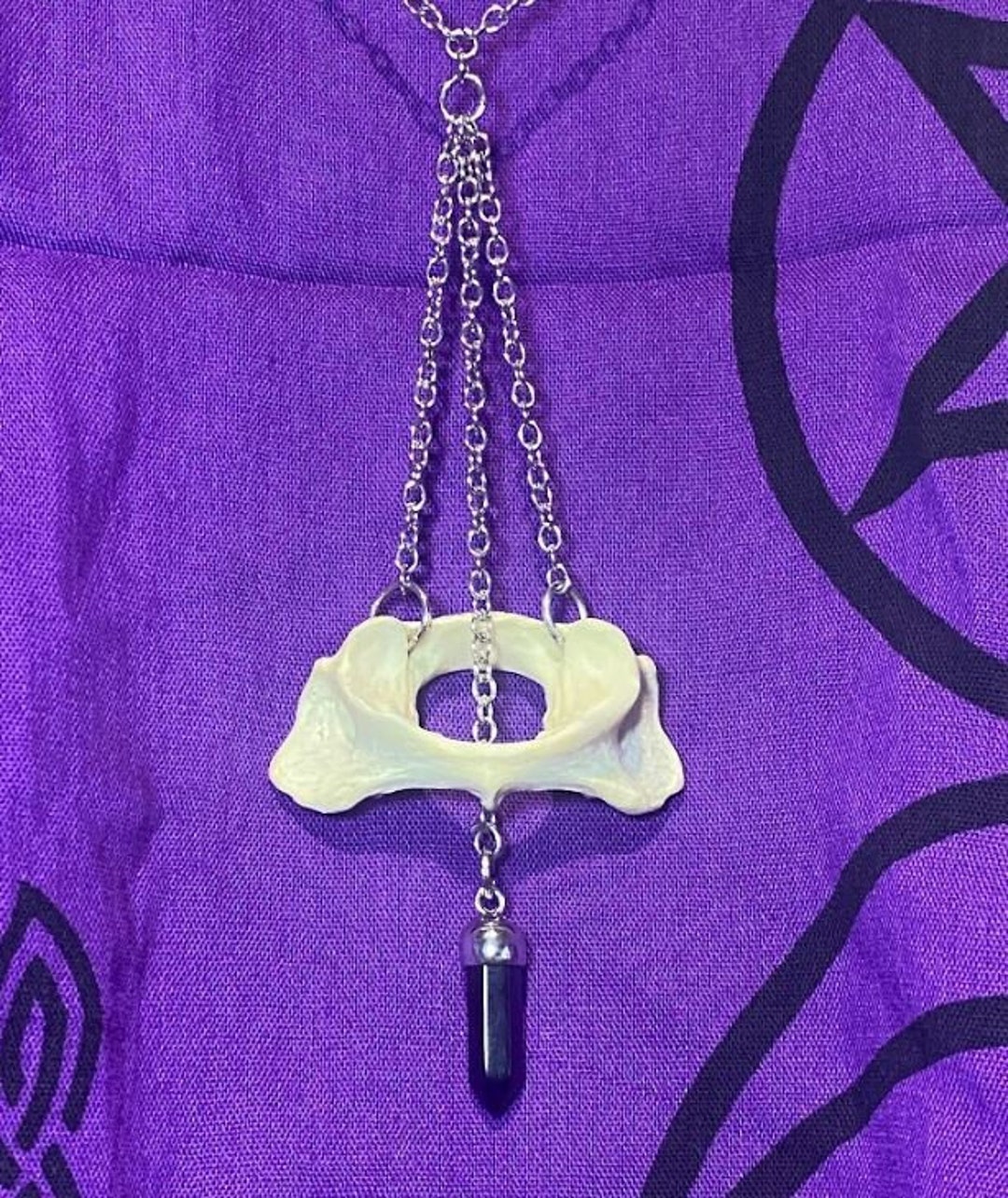 REAL Atlas Bone Necklace Pendant - Etsy