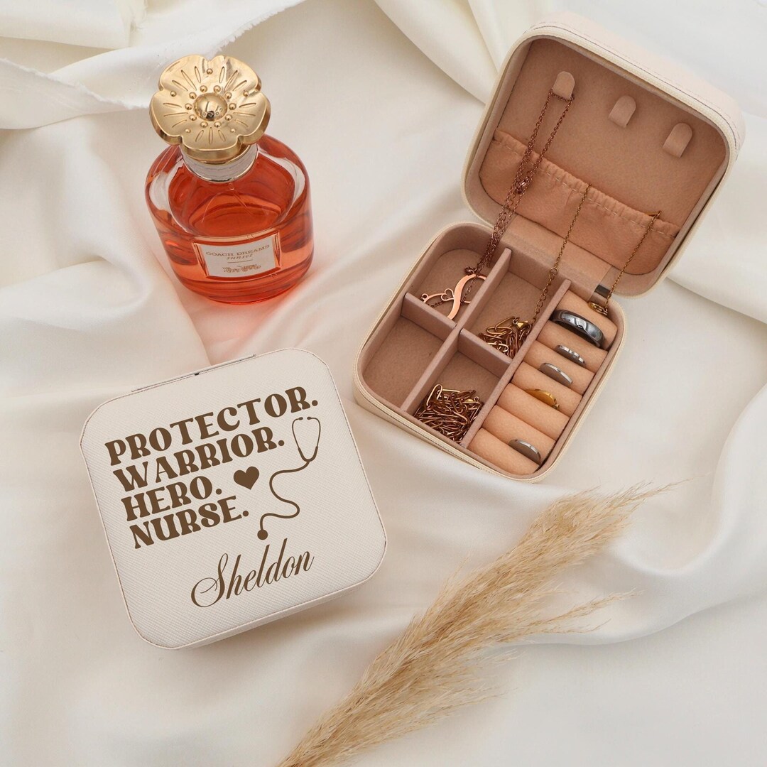 Protector Warrior Hero Nurse Leather Jewelry Box Cute Nurse Jewelry Box ...