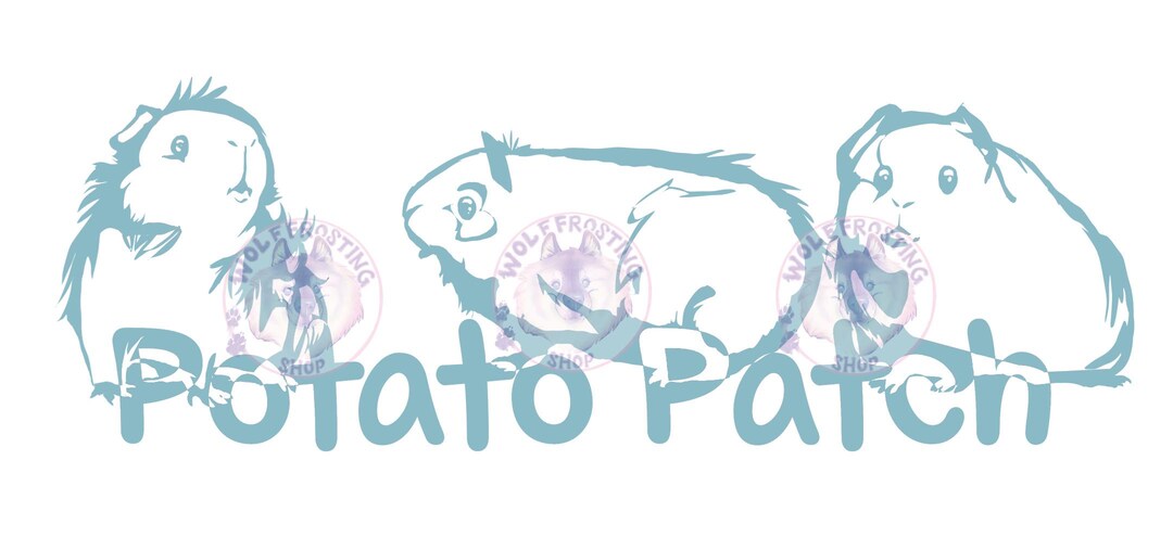 Potato Patch Vinyl Decal - Etsy