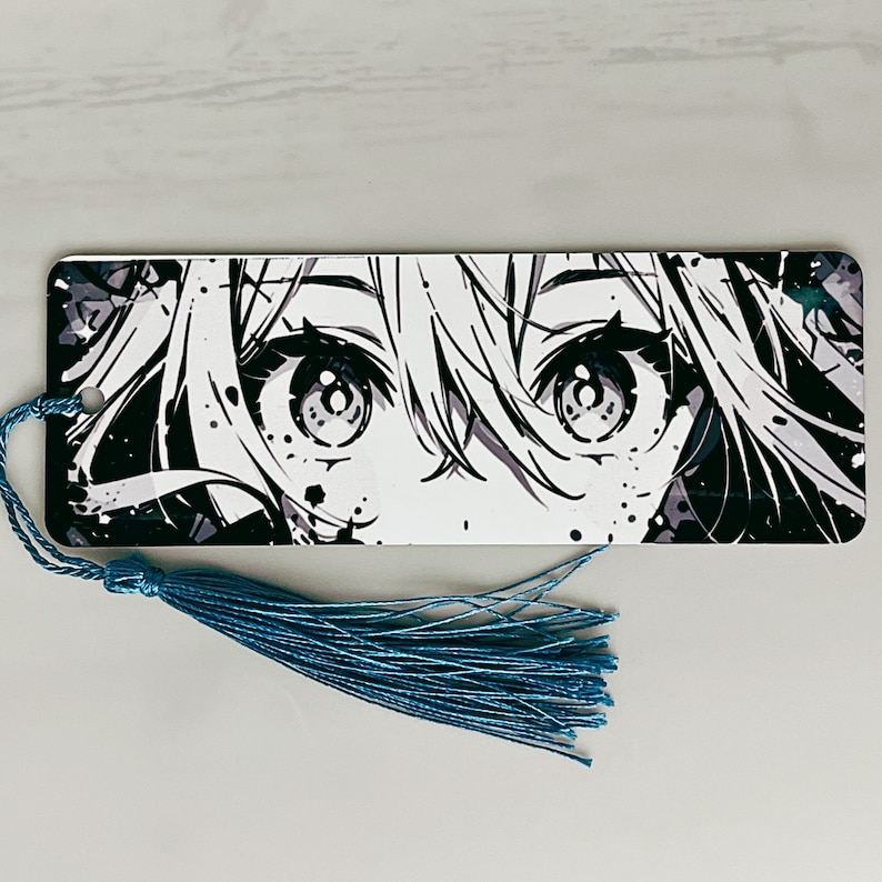 Bookmark With Unique Anime Theme Includes Tassel - Etsy