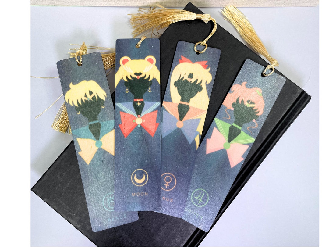 Wooden Sailor Scouts Bookmark With Tassel, Unique and Vibrant Design ...