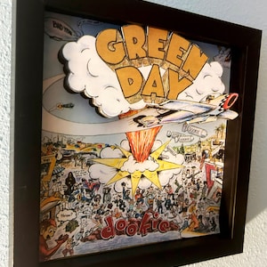 Green Day Dookie 3D Shadow Box, 8x8, Iconic Album Cover Art - Etsy