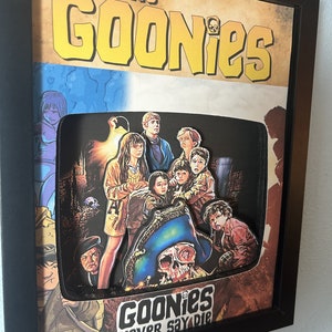 The Goonies Movie 3D Shadow Box, 8x10, Handmade Pop Culture Art - Etsy
