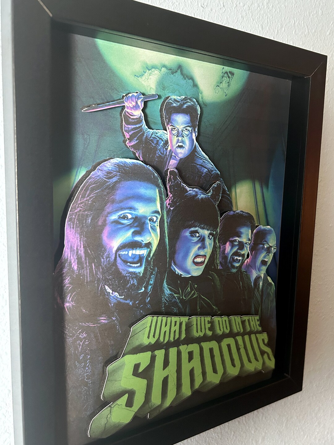 What We Do in the Shadows 3D Shadow Box, 8x10, Handmade TV Art - Etsy