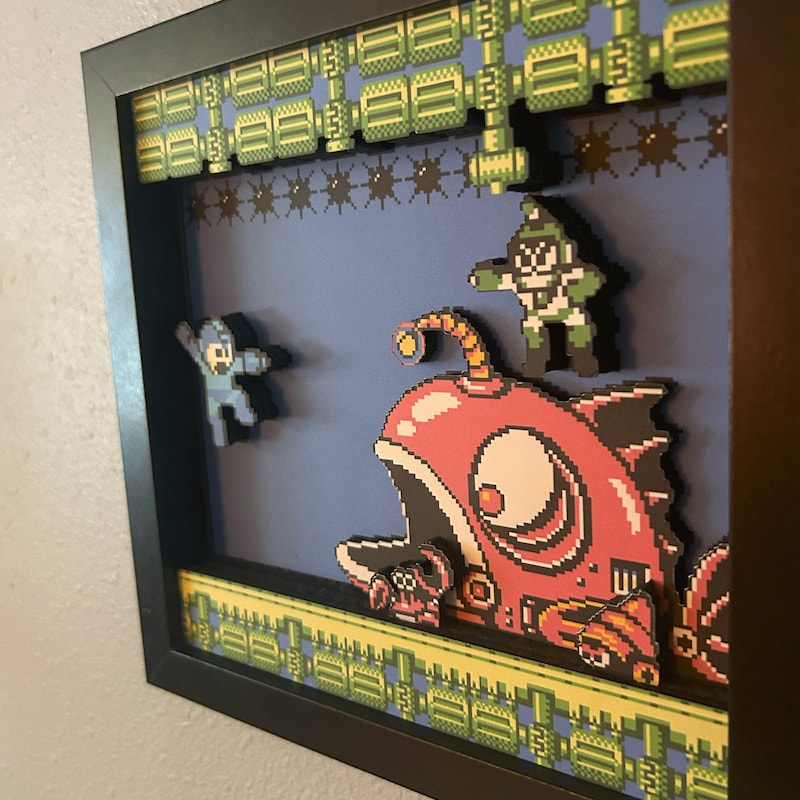 Retro Shadow Box - Etsy