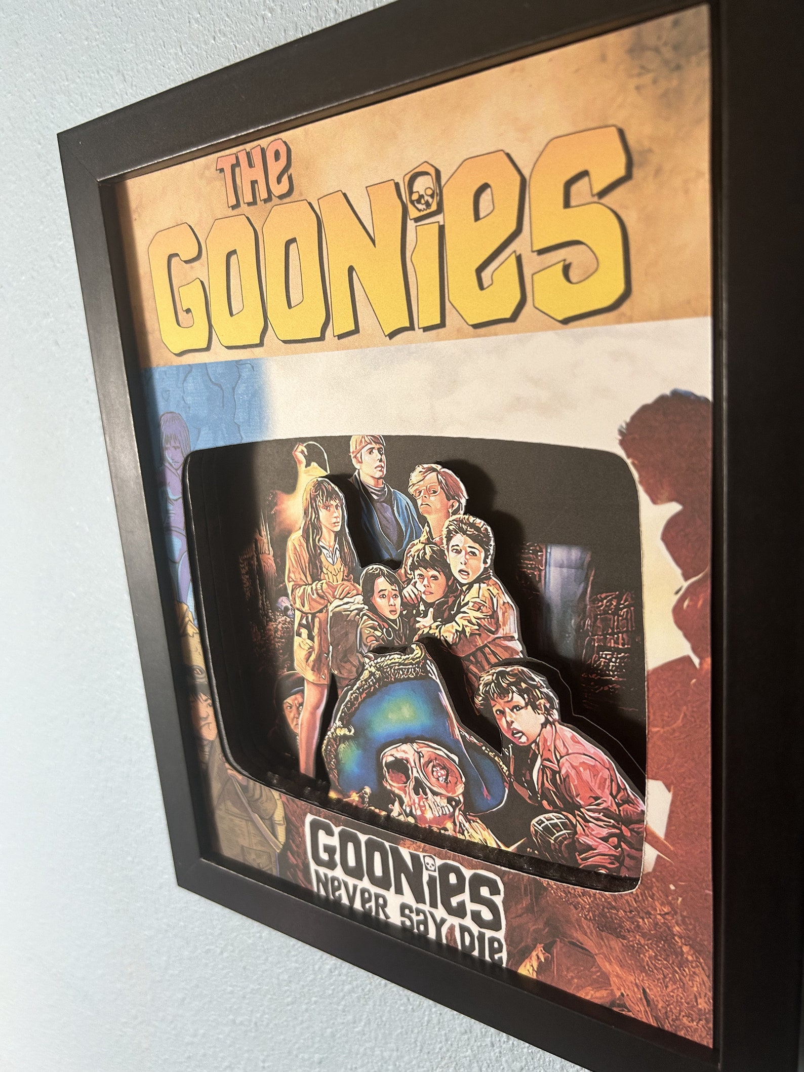 The Goonies Movie 3D Shadow Box, 8x10, Handmade Pop Culture Art - Etsy