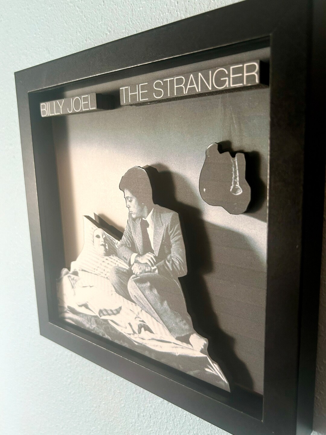 The Stranger 3D Album Cover Shadow Box, 8x8, Billy Joel, Unique ...
