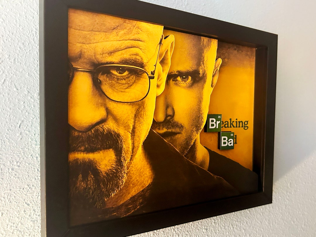 Breaking Bad 3D Shadow Box, 8x10, TV Show Tribute, Iconic Art - Etsy