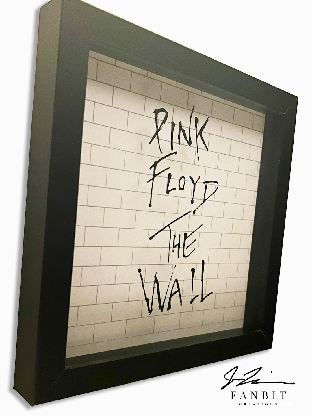Pink Floyd the Wall Shadow Box | UV Printed Album Art Decor (8x8) - Etsy