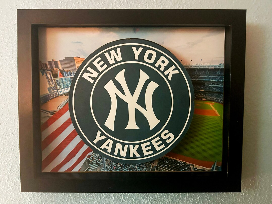 New York Yankees 3D Shadow Box, 8x10, Yankee Stadium - Etsy