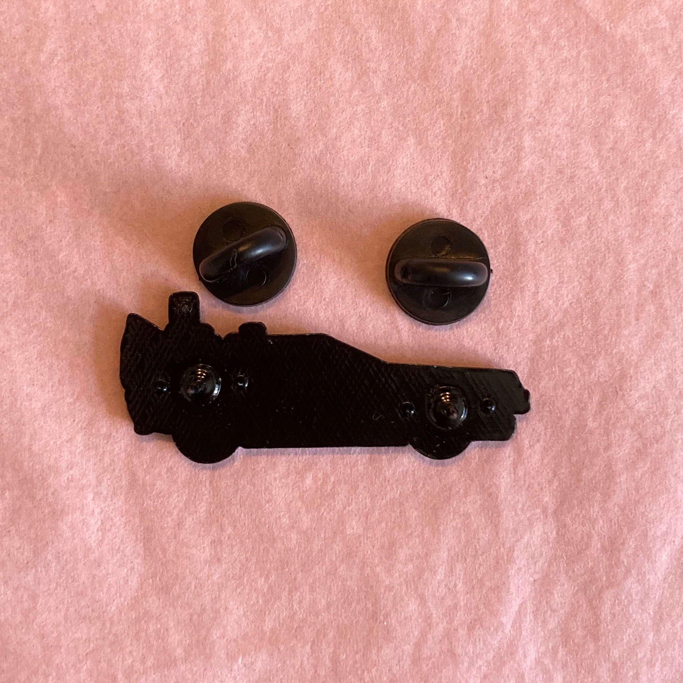 Delorean Car Inspired Glossy Enamel Pin Badge 80s Movie Gift - Etsy