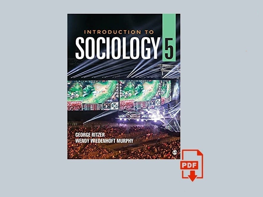 Introduction to Sociology 5th Edition 5e - Etsy